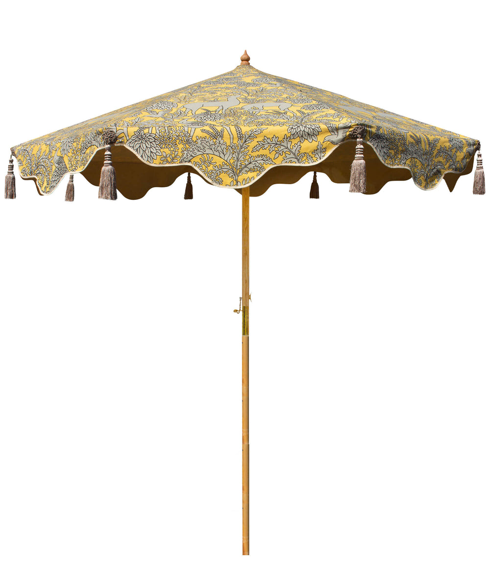 All our lovely parasols, handmade stylish garden decor
