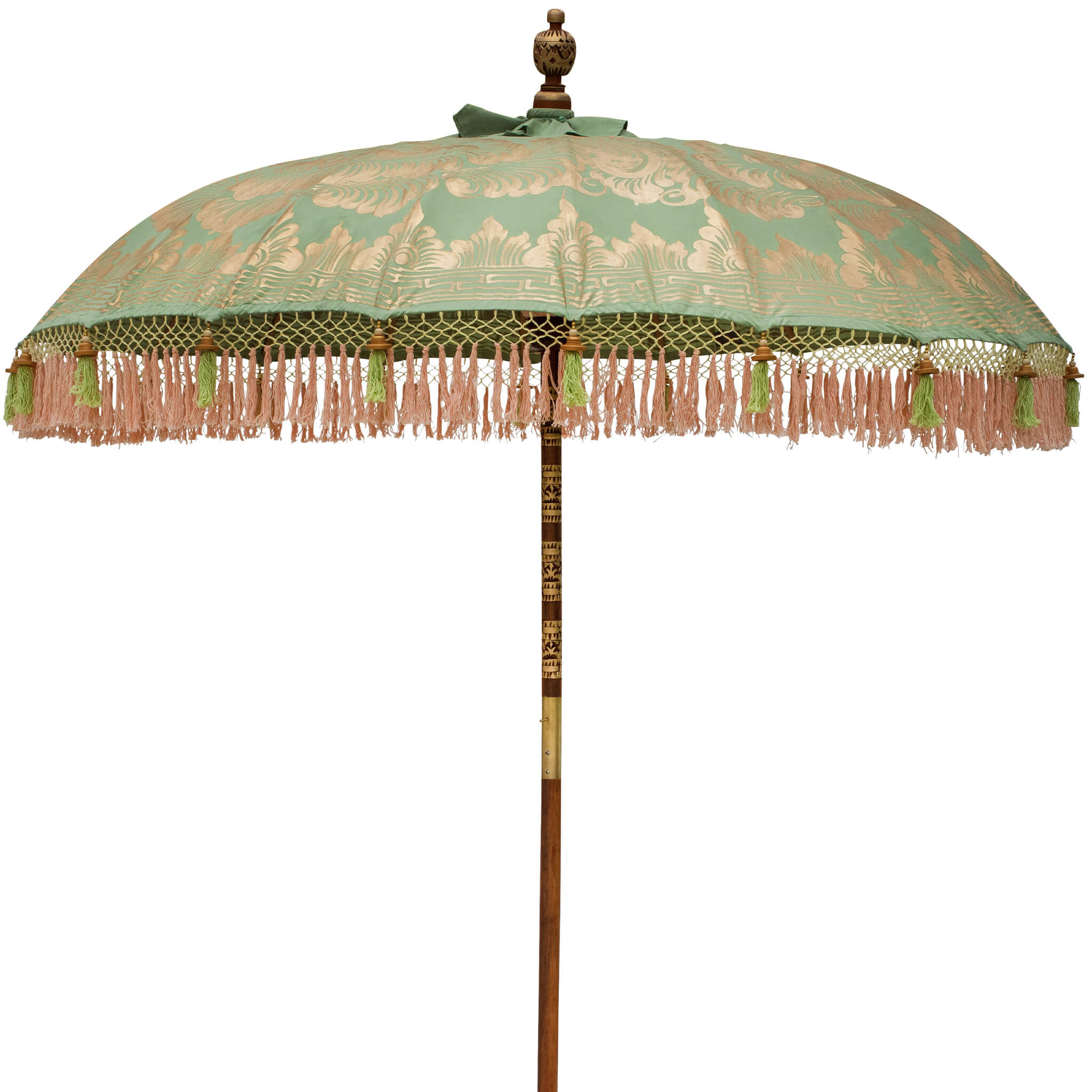 Noa Round Bamboo Parasol 2024 Collection – East London Parasol Company Ltd