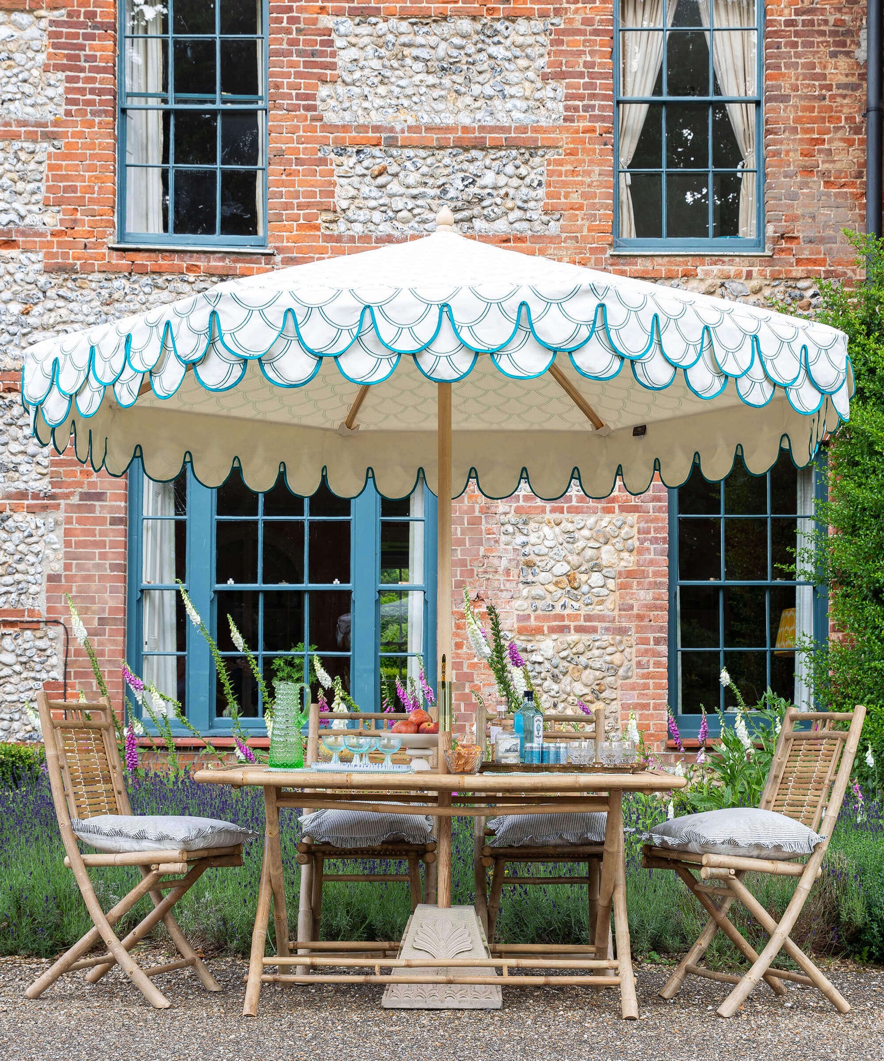 All our lovely parasols, handmade stylish garden decor
